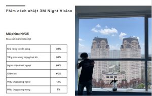 Phim cách nhiệt 3M Night Vision mã NV35